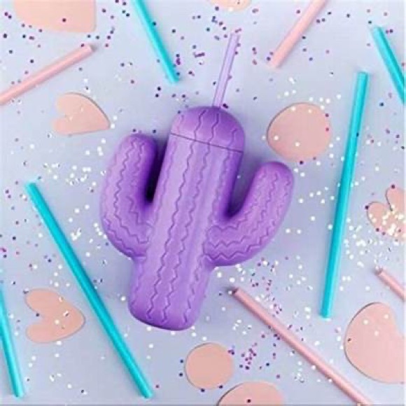 Pink Sky | Dining | Brand New Pink Sky Cactus Sipper Cup 2oz Purple ...